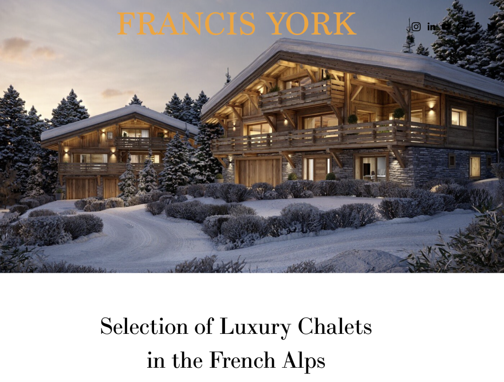 Selection of Luxury Chalets in the French Alps - HomeHunts